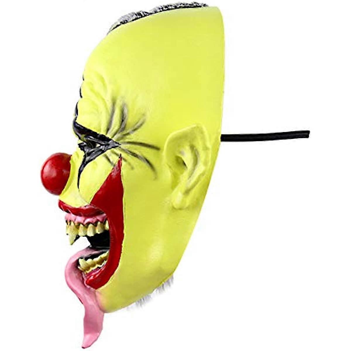 Scary Clown Mask Joker Mask Adults Halloween Horror Clown Killer Mask ...