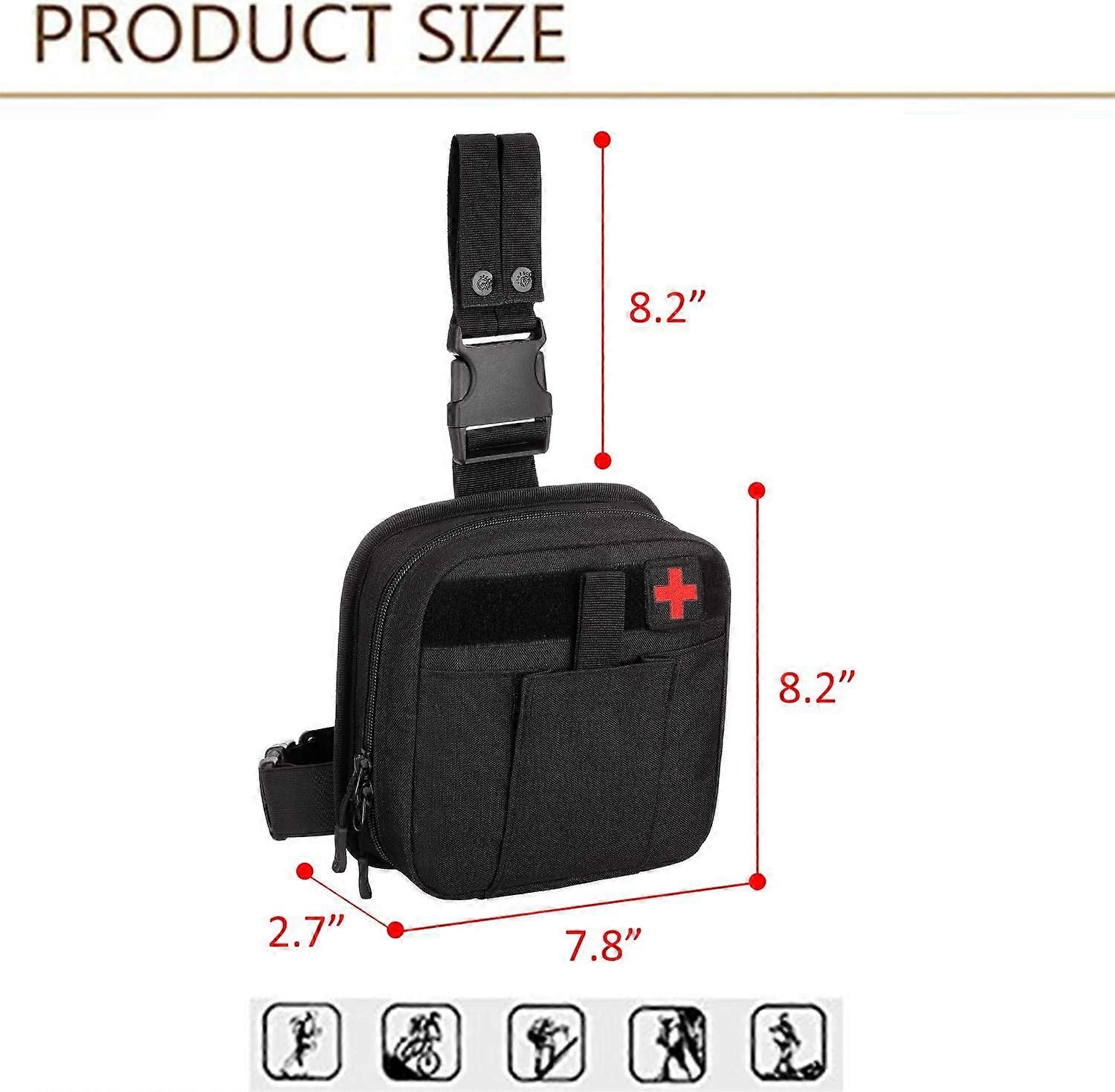Drop Leg Bag,Tactical Leg Pouch Thigh Bag for Workplace Outdoors ...