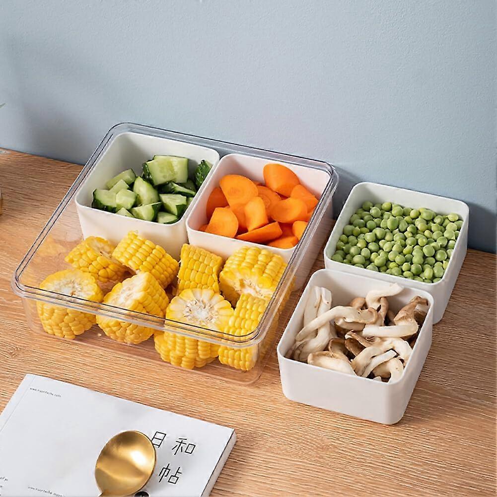 Snack Serving Tray Snacks Storage Box Fruit Candy Tray Candy Plate ...