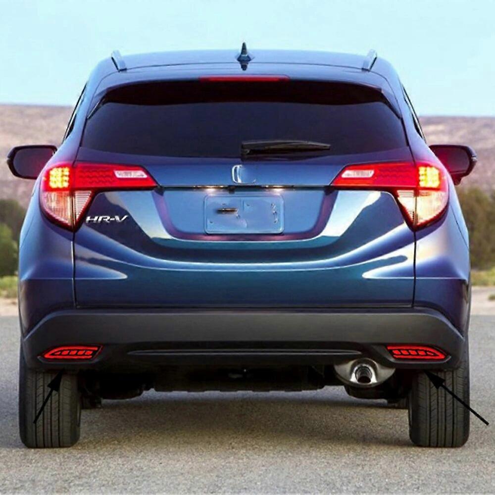 2Pcs Led rear lights for Honda HR-V HRV Vezel 2014 2015 2016 2017 2018 ...