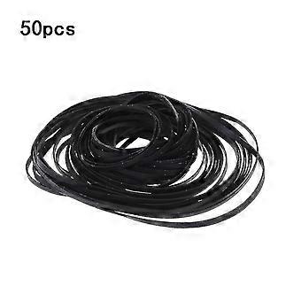 Upgraded 50pcs Universal Mix Cassette Tape Machine Belts Assorted ...