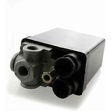 4 Port Air Compressor Pressure Switch Control Valve 240V AC 20A 175 PSI ...