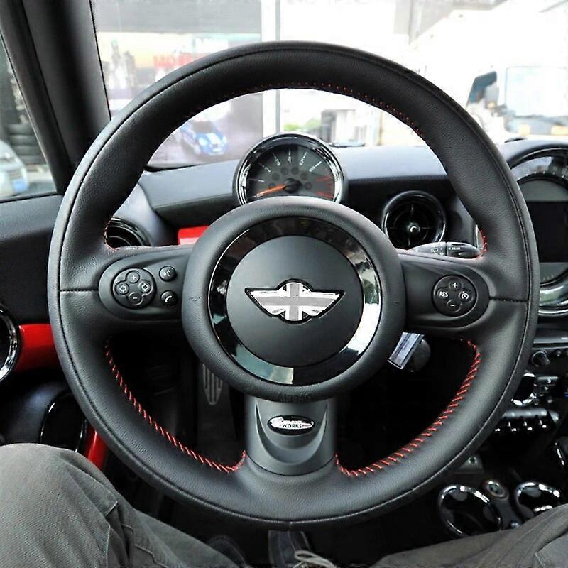 Car Interior Epoxy Resin Steering Wheel 3d Sticker I LOVE MINI For MINI ...
