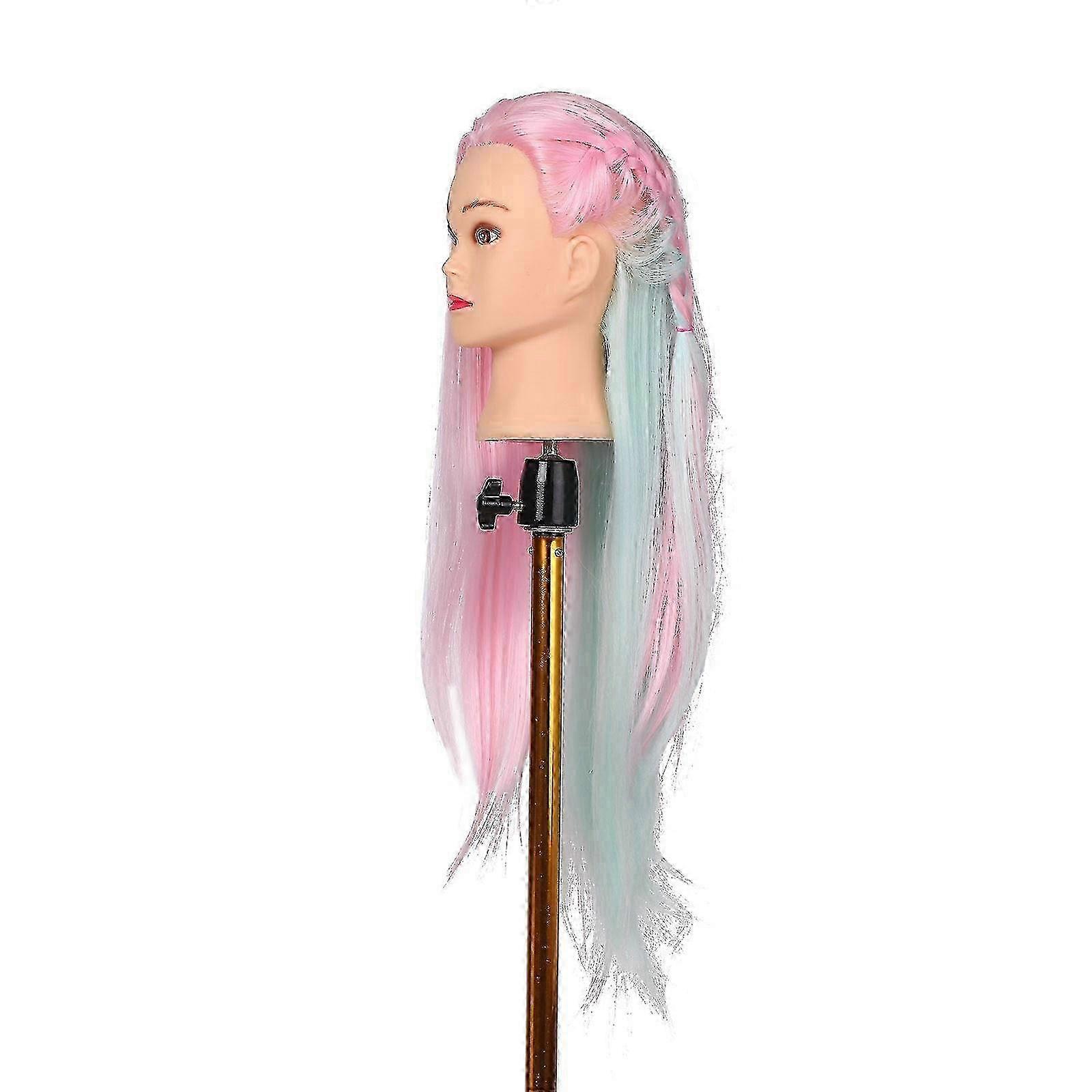 Mannequin hoved med klemmeholder til flettet hår styling praksis attrap ...