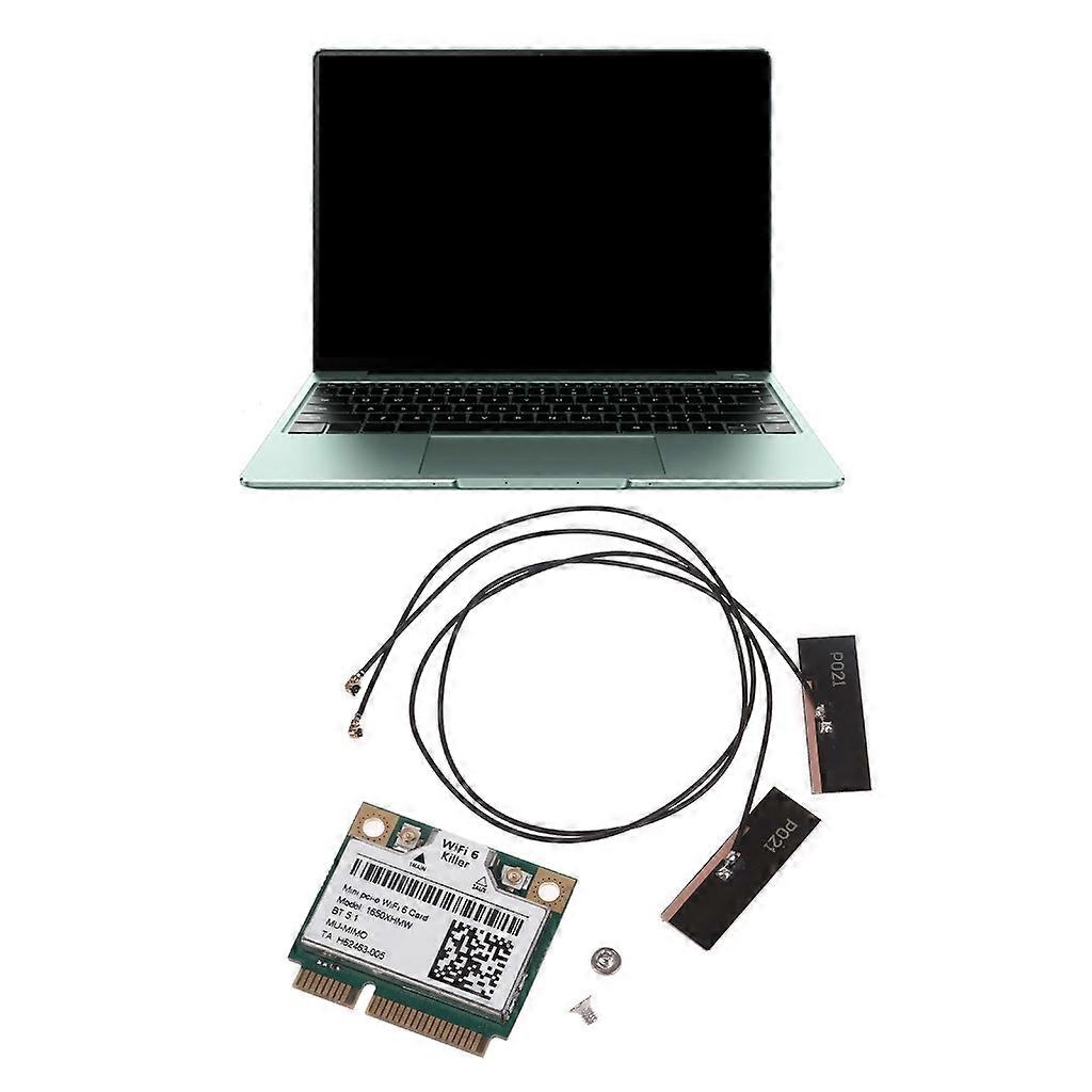 Killer 1650X 3000Mbps WiFi 6 Adapter Bluetooth-com 5.1 DualBand ...