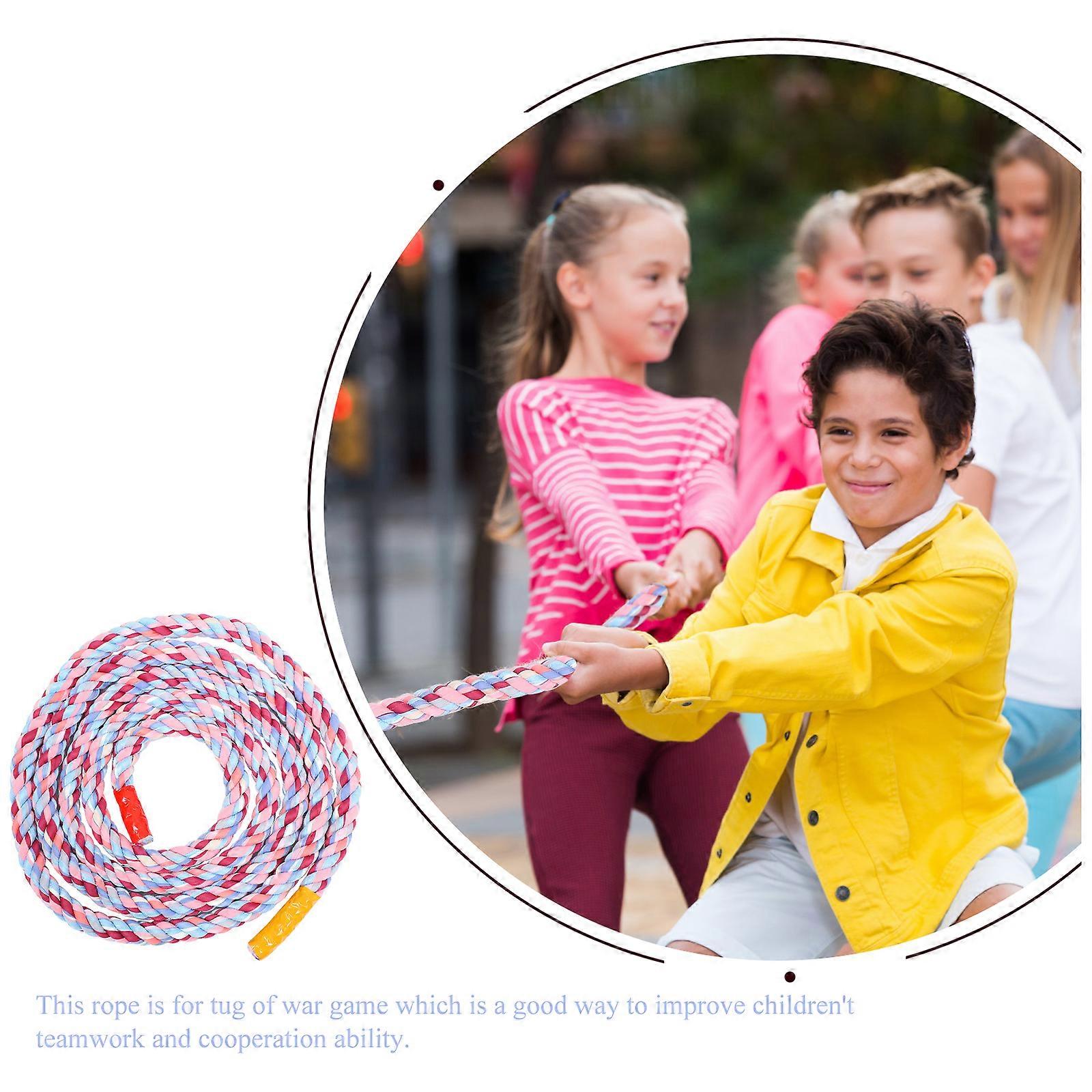 Poppets Kids Play Game Pulling Rope Tug War Cord Tug- Of- War ...