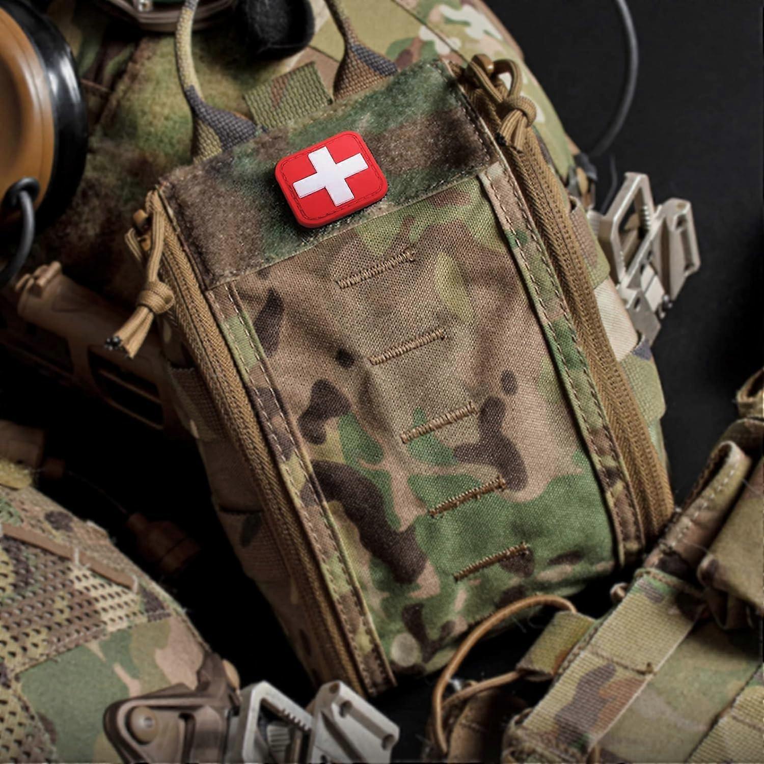 6 Pieces Medic Red Cross Patch, First Aid Morable Patch Perfect for ...