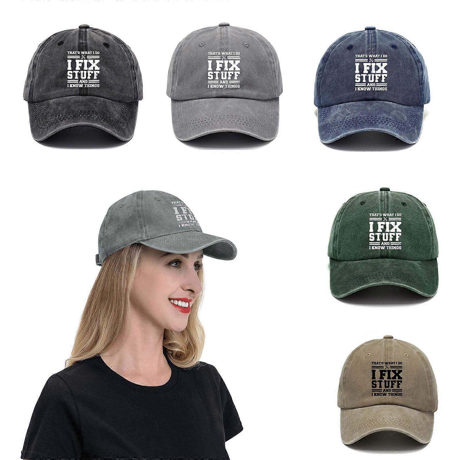 New Arrive I Fix Stuff and I Know Things Hat for Men I Fix Stuff Hat ...
