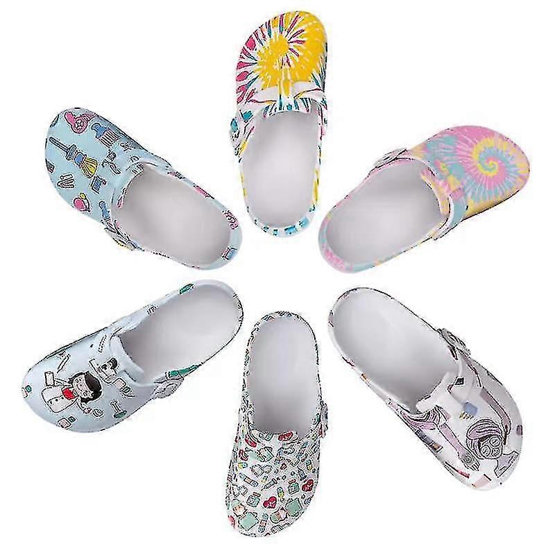 Medical Shoes Women's Nurse Slippers Eva Lab Doctor Clogs Slip ...