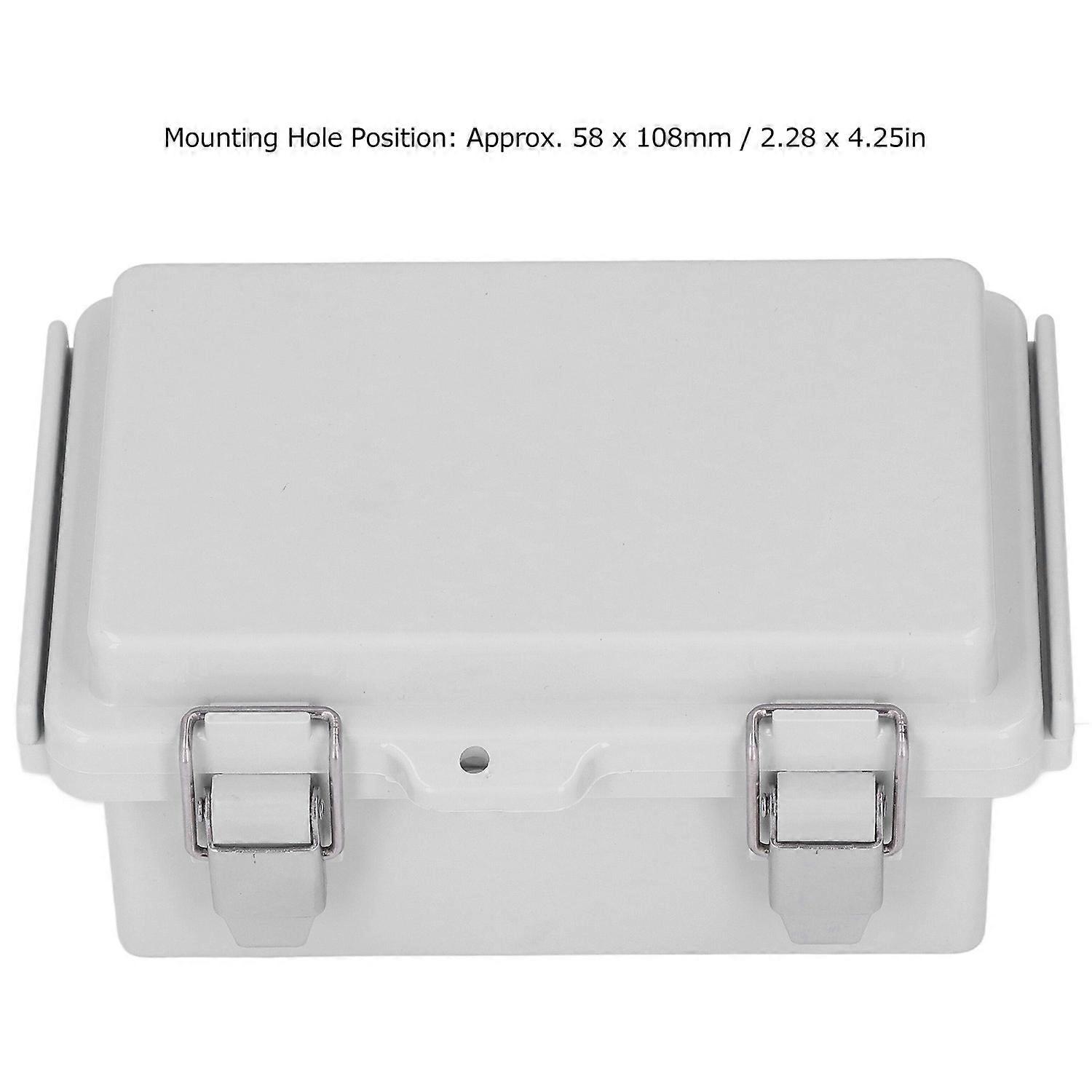 Junction Box ABS Waterproof Power Enclosure Electrical Connection Case ...