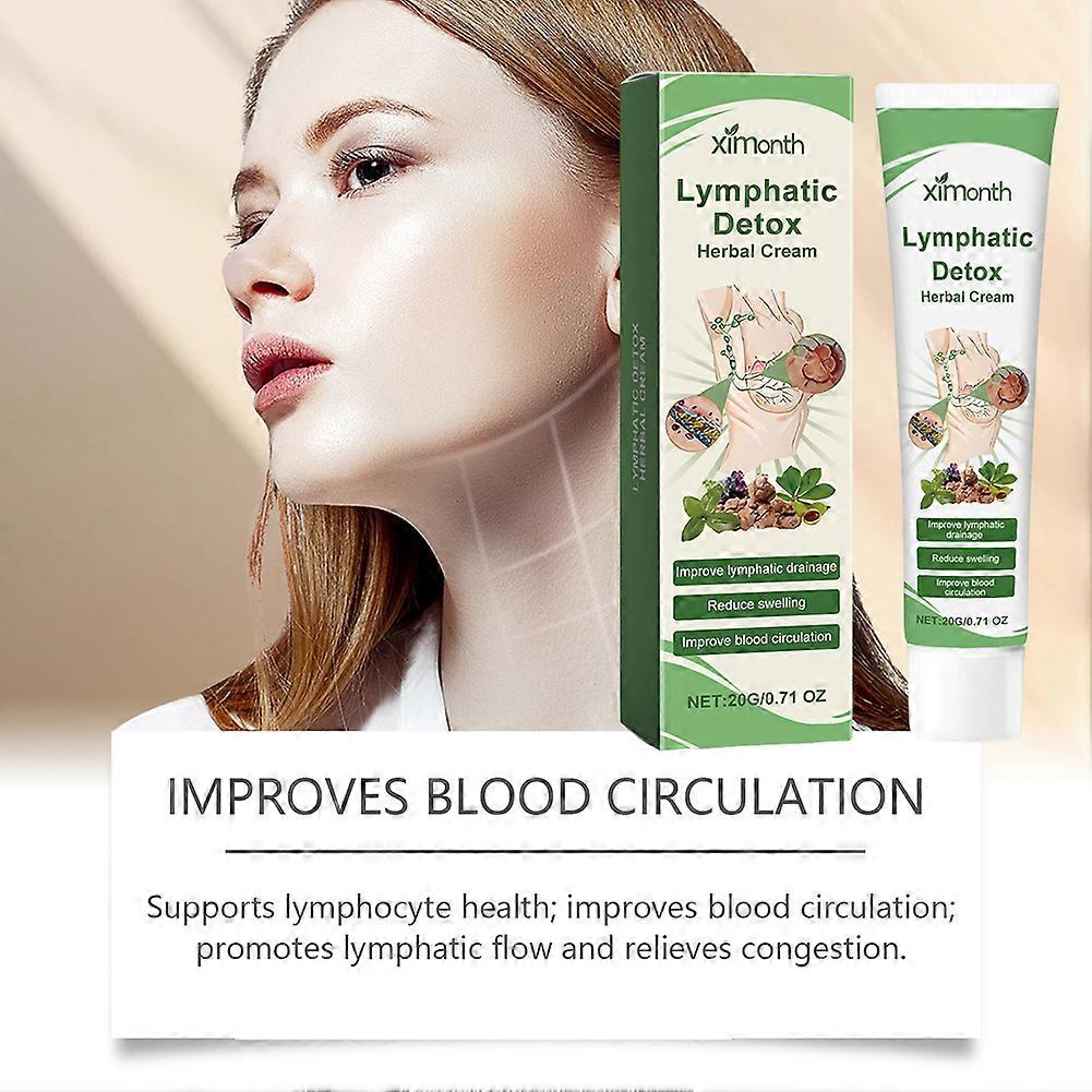 Lymphatic Drainage Health Cream Lymph Lumps Anti-Swelling Lotion for ...