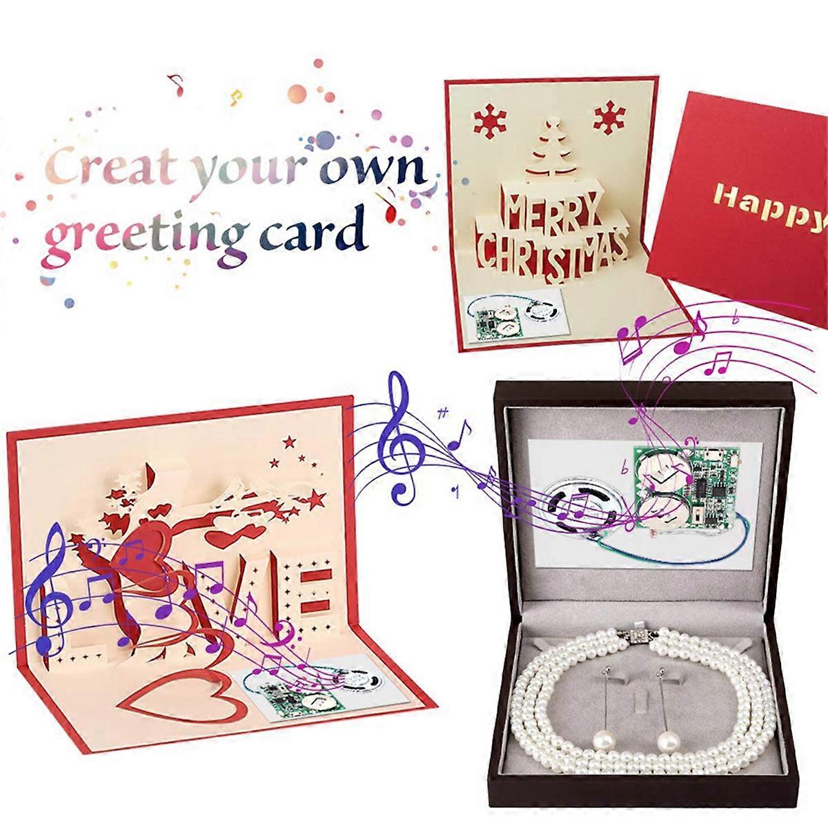 DIY Light Sensor Sound Module, Micro-USB Recordable Sound Chip 8M ...