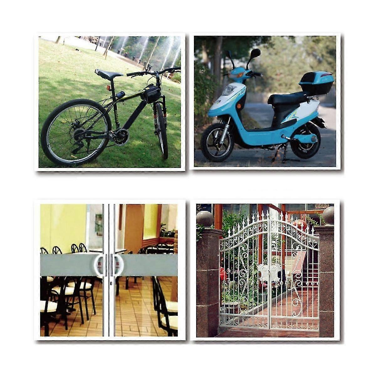 Cycling Security Lock Wireless Remote Control Anti-theft Vibration ...