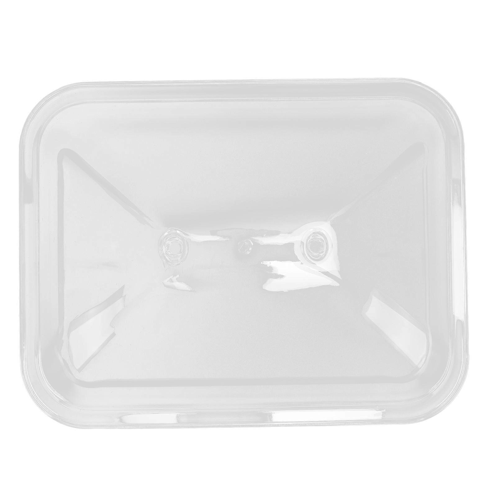 Clear Rectangular Dessert Appetizer Serving Platter, Elegant Design ...