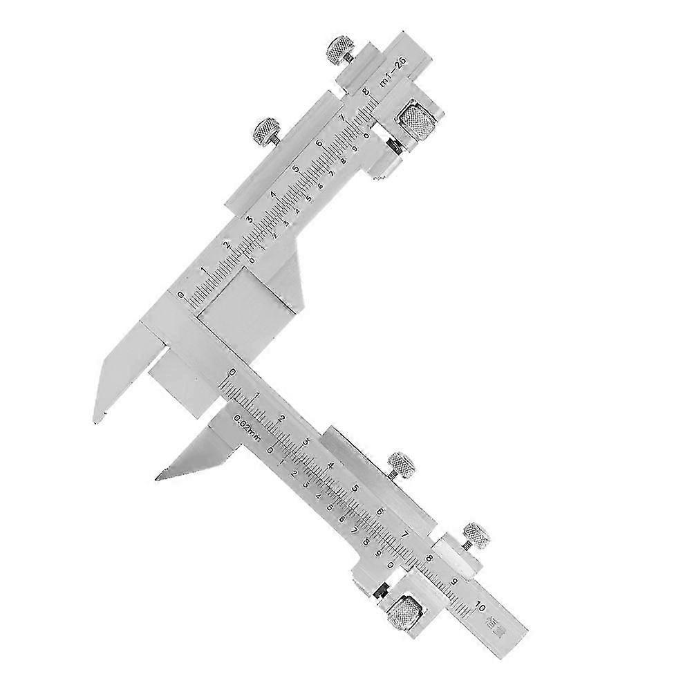 M1-26 Stainless Steel Gear Tooth Vernier Caliper Thickness Gauge ...
