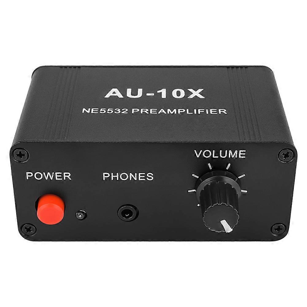 AU-10X NE5532 Audio Signal Preamplifier Headphone Pre AMP Board Gain ...