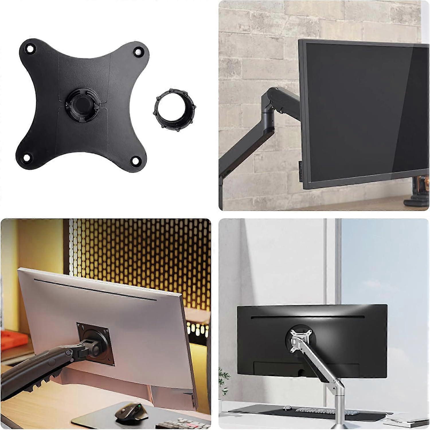Portable Monitor Bracket 75mm Hole Spacing 17mm Ball Head Horizontal ...