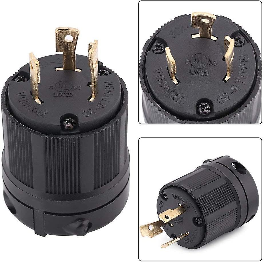 Twist Lock Electrical Plug, 30a 250v 3 Wire Twist Lock Electrical Plug ...