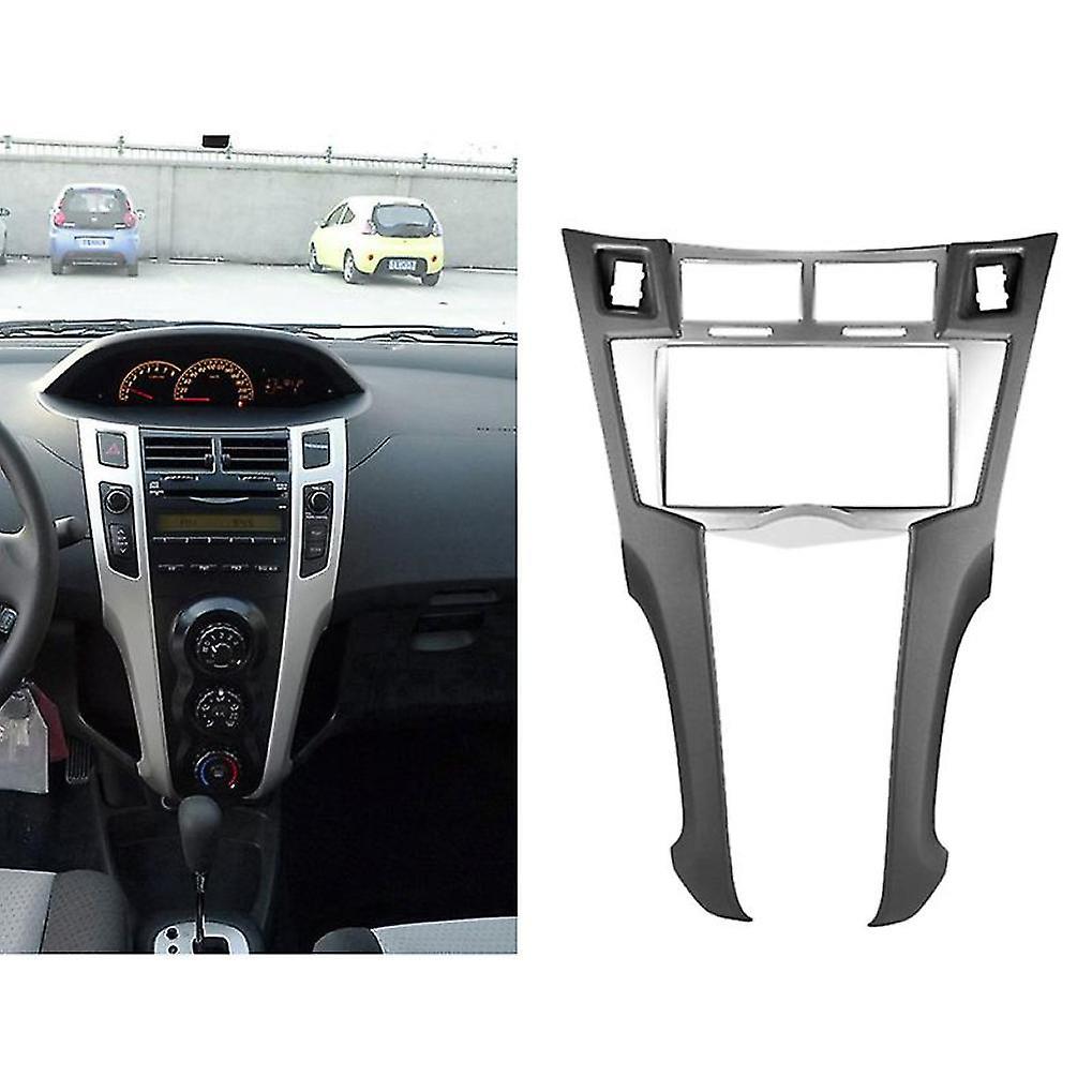 2 Din Car Radio Stereo Frame Trim Kit Of Dashboard For Toyota Yaris ...