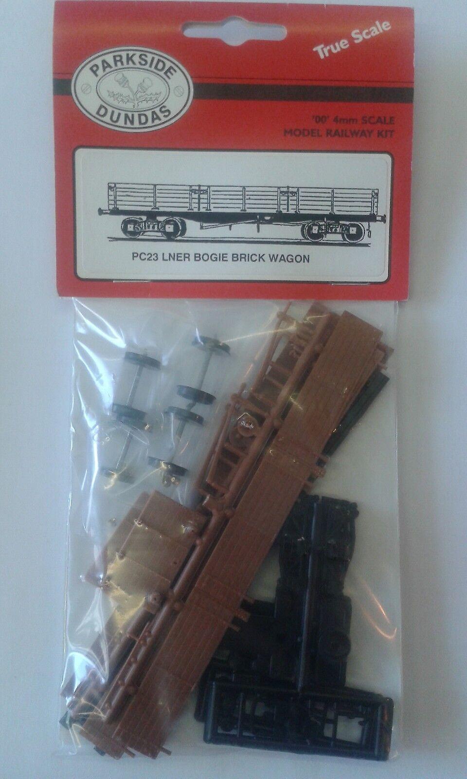 Parkside PC23 LNER Bogie Brick Wagon - OO unpainted plastic kit OO (1/ ...