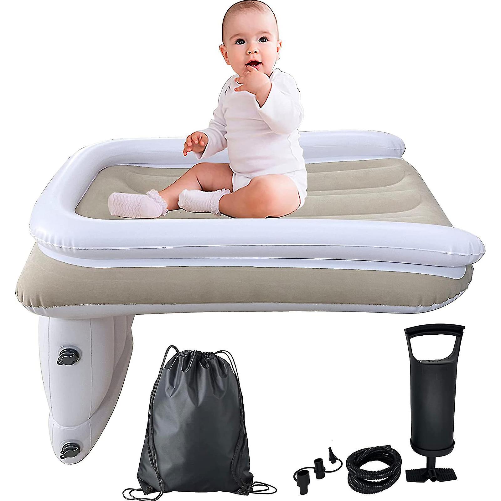 kids Portable Travel Bed Inflatable Children Camping Car Crib Cradle ...