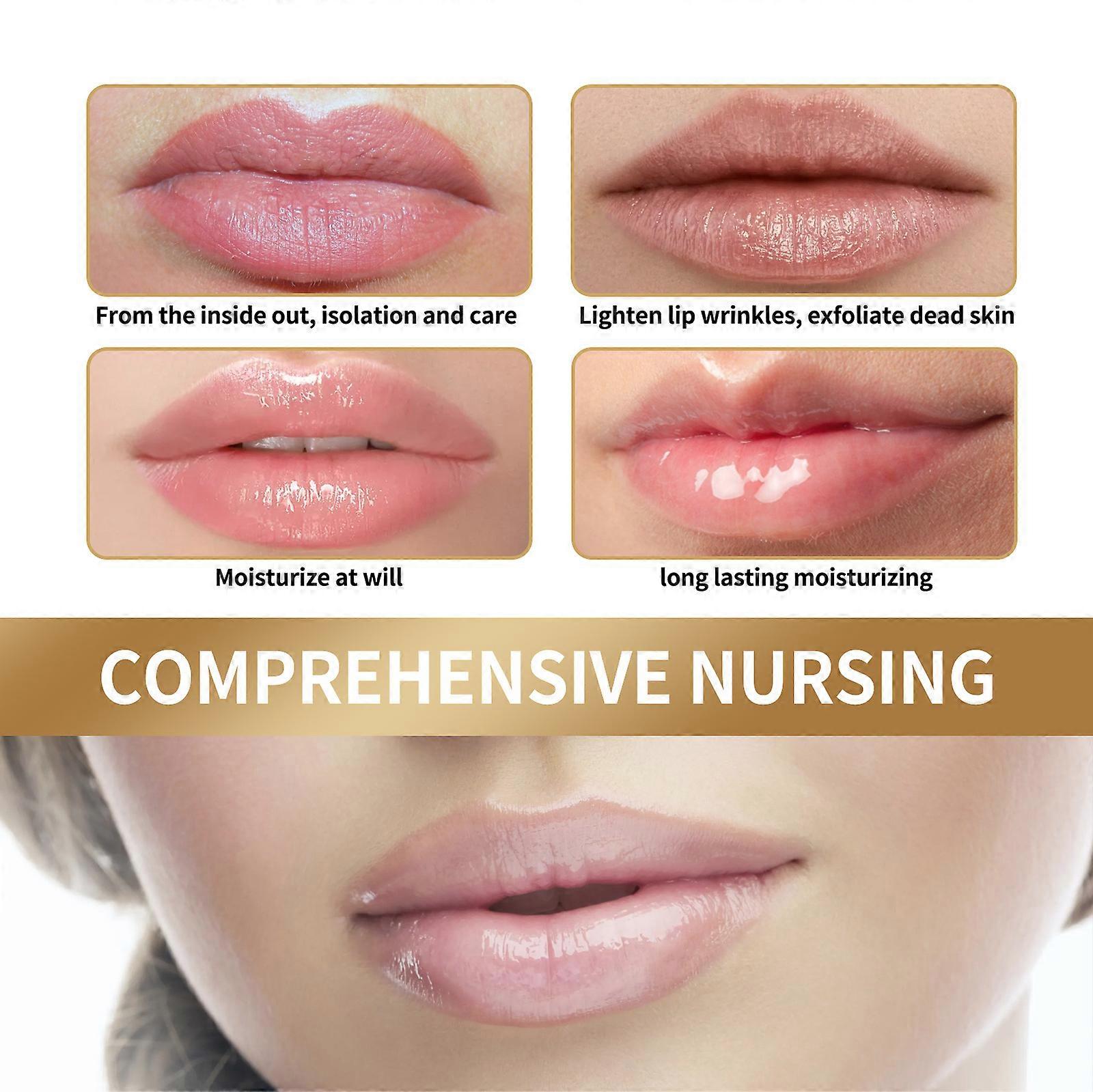 Lip Balm,Ultra Hydrating Lip Treatment Moisturizer and Volumizer ...