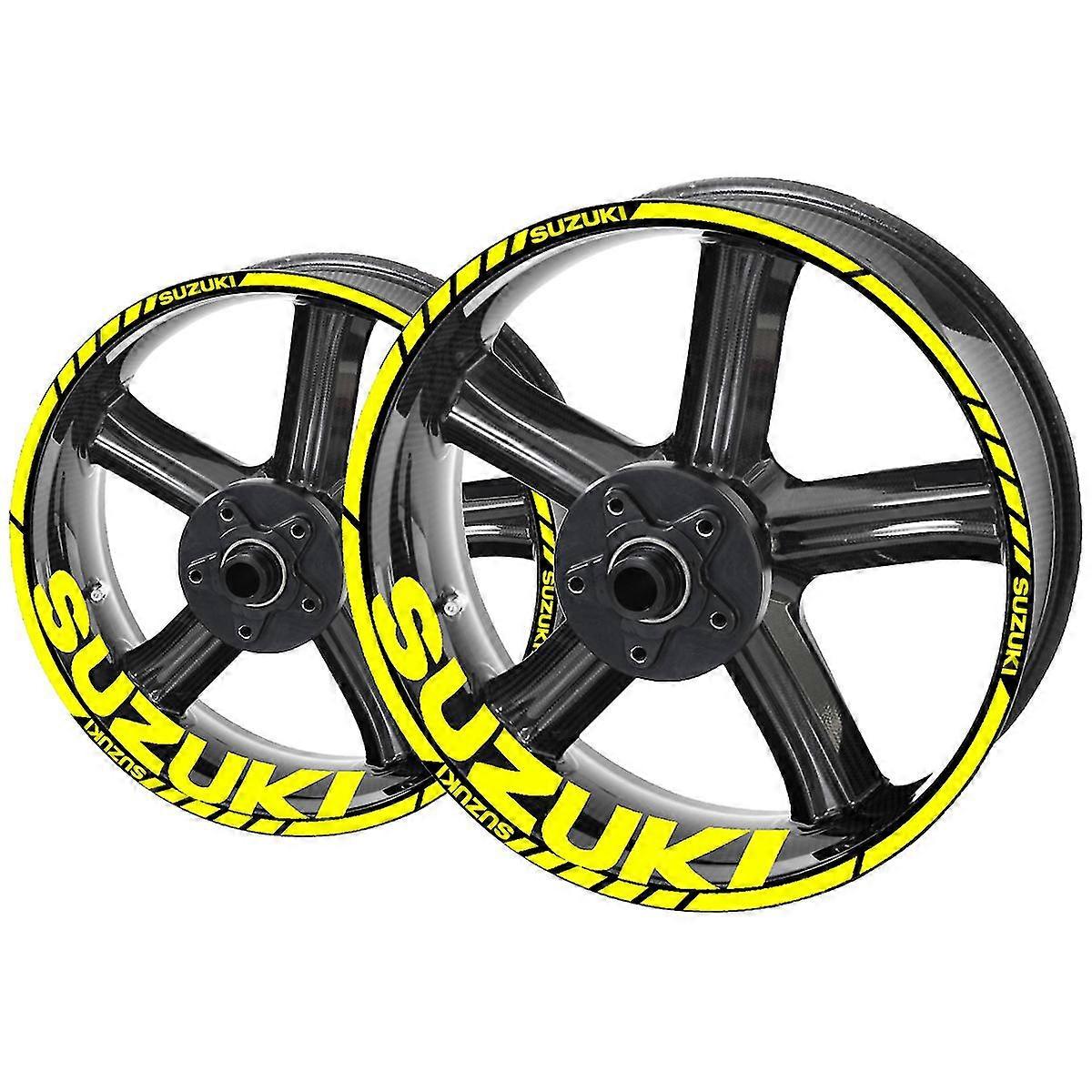 For Suzuki Wheel Sticker Rim Decal Logo Set Gsxr 600 750 1000 Gsxs 750 ...