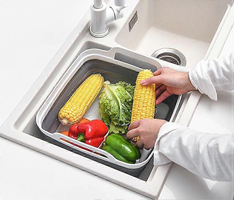 Dishpan for Washing Dishes,9L Collapsible Dish Tub Portable Sink,Wash ...