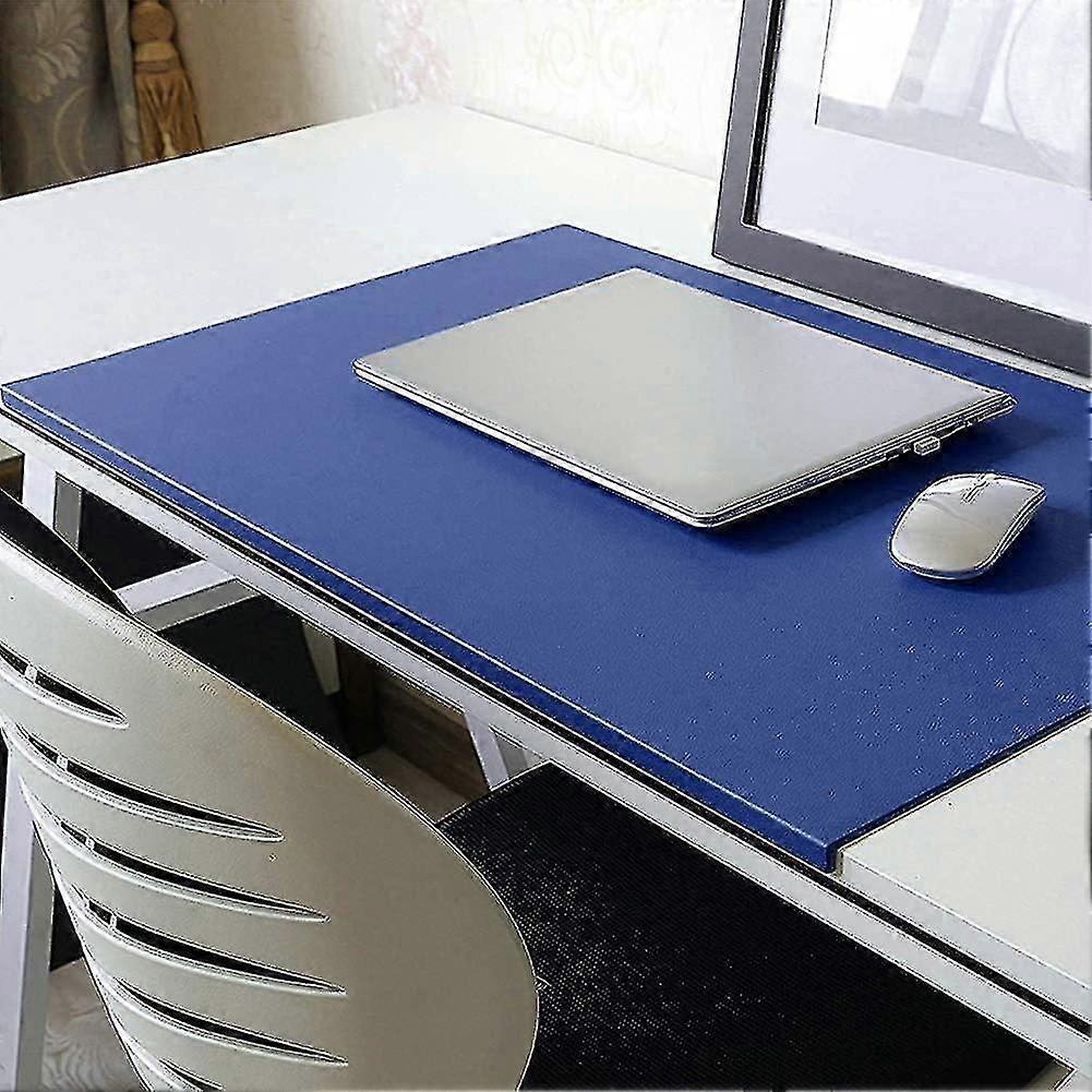 Desk Pad Office Writing Mat Pad with Edge Protection Non-Slip Leather ...