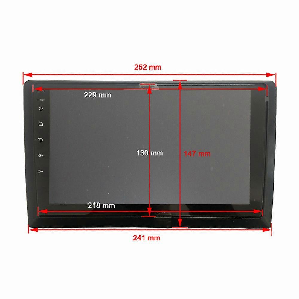 2 din car radio Frame 10 inch change to 9 inch Fascia 2 Din Car Radio ...
