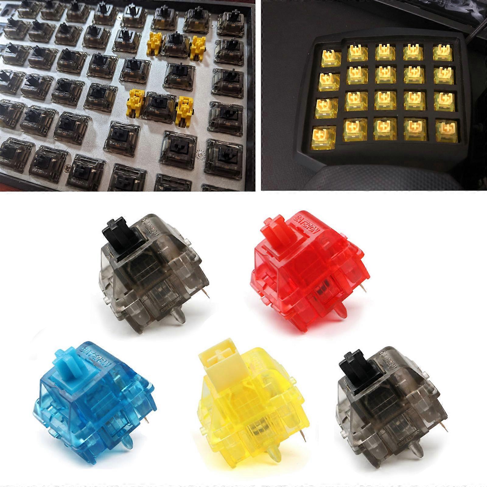 Gateron INK V2 Switch 5pin RGB Tactile Linear Clicky 60g 67g 70g MX ...