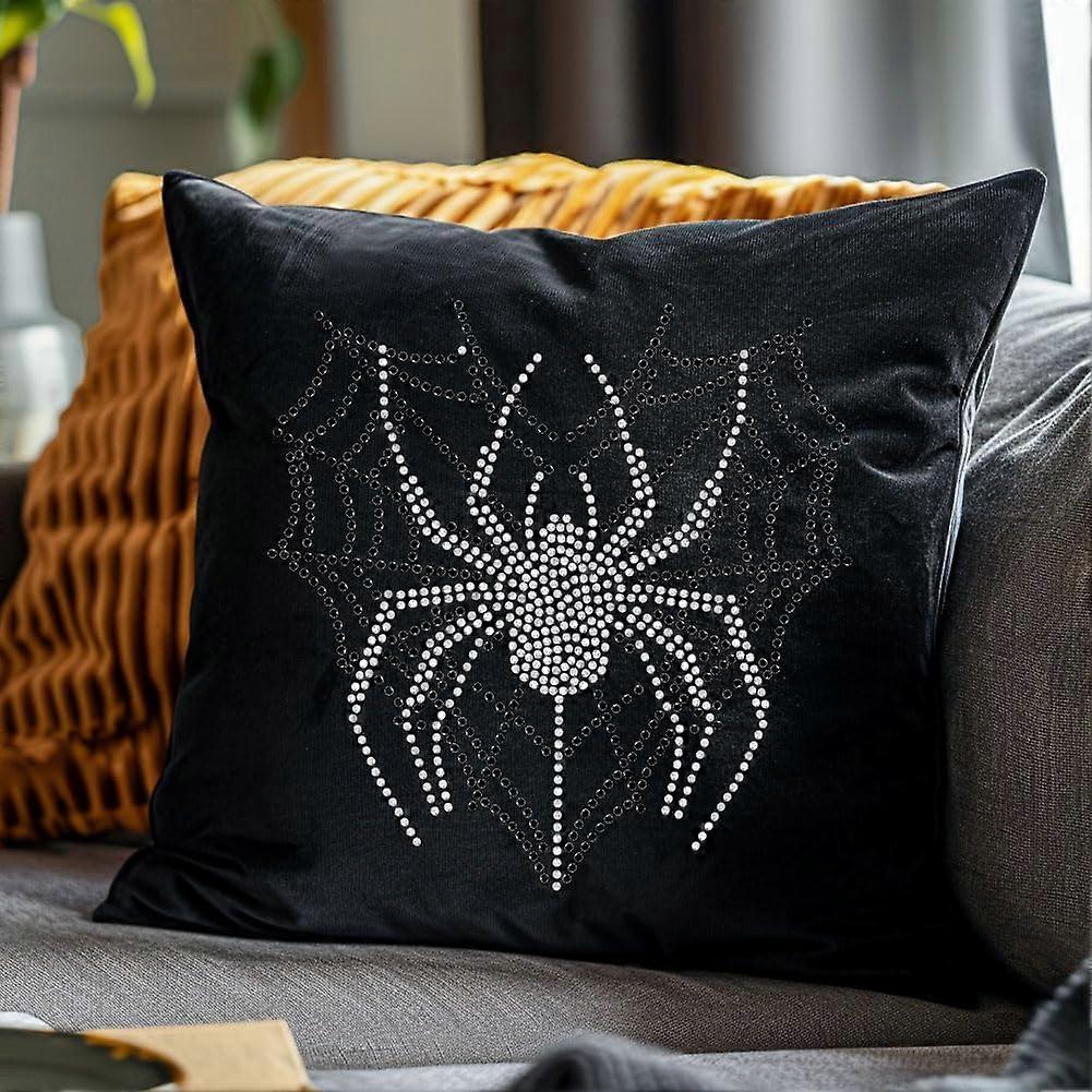 Spider Heart Iron on Rhinestones Transfer 11.69x8.27 Inch Heat Transfer ...