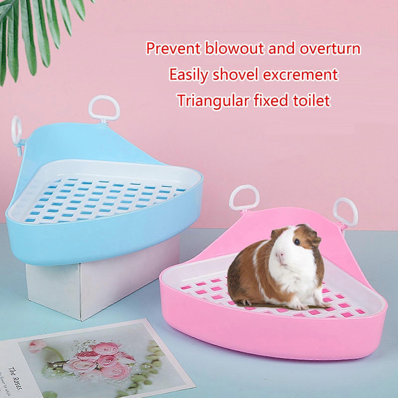 Rabbit Trays For Cage Rabbit Corner Toilet Rabbit Litter Box Corner ...
