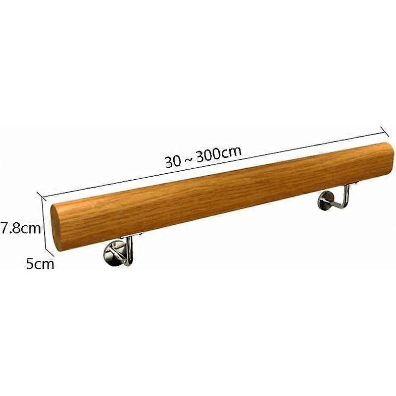 Stevige Houten Handleuningen Voor Trappen, Modern & Strak Ontwerp ...