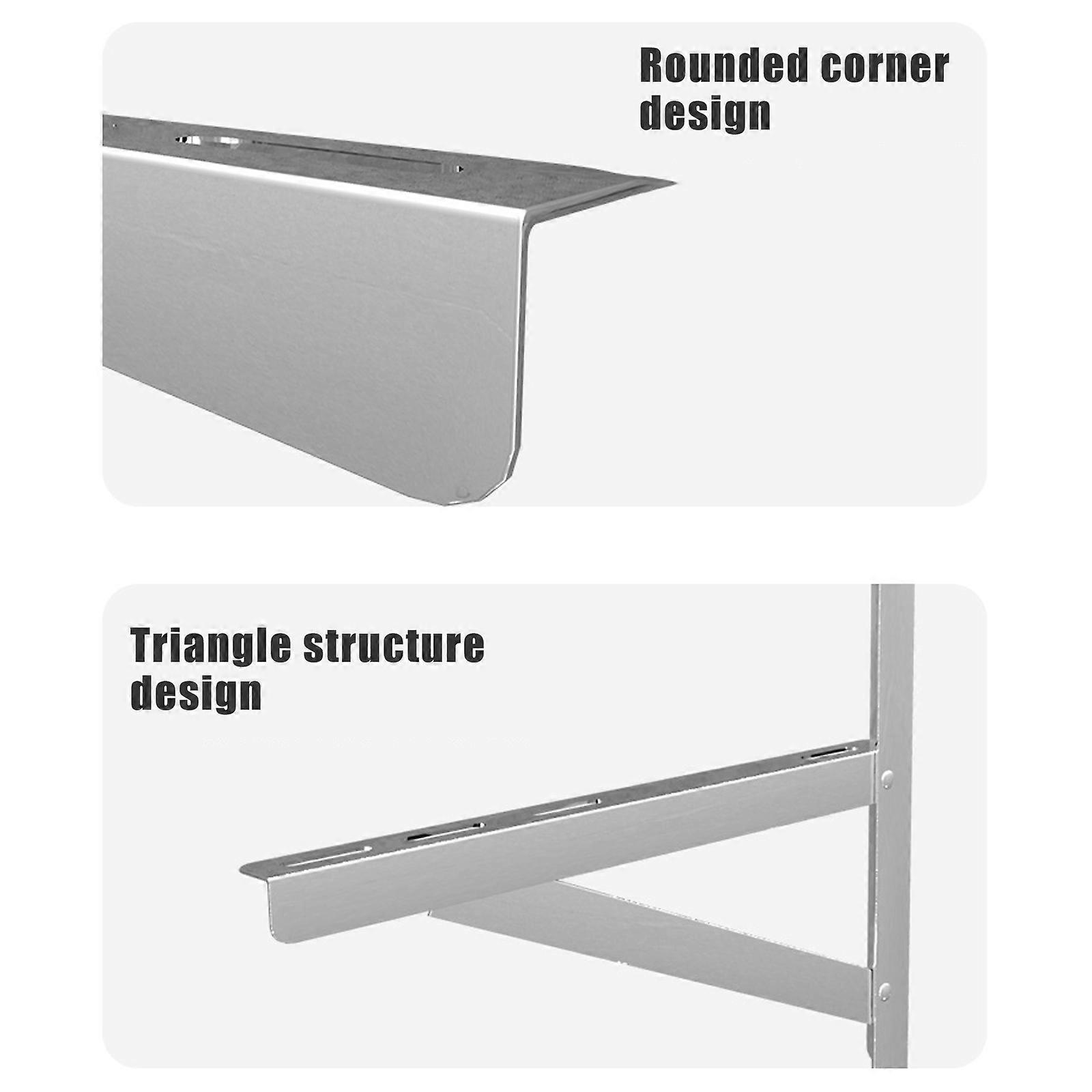 Outdoor Wall Mounting Bracket for Ductless Mini Split HVAC Compressor ...