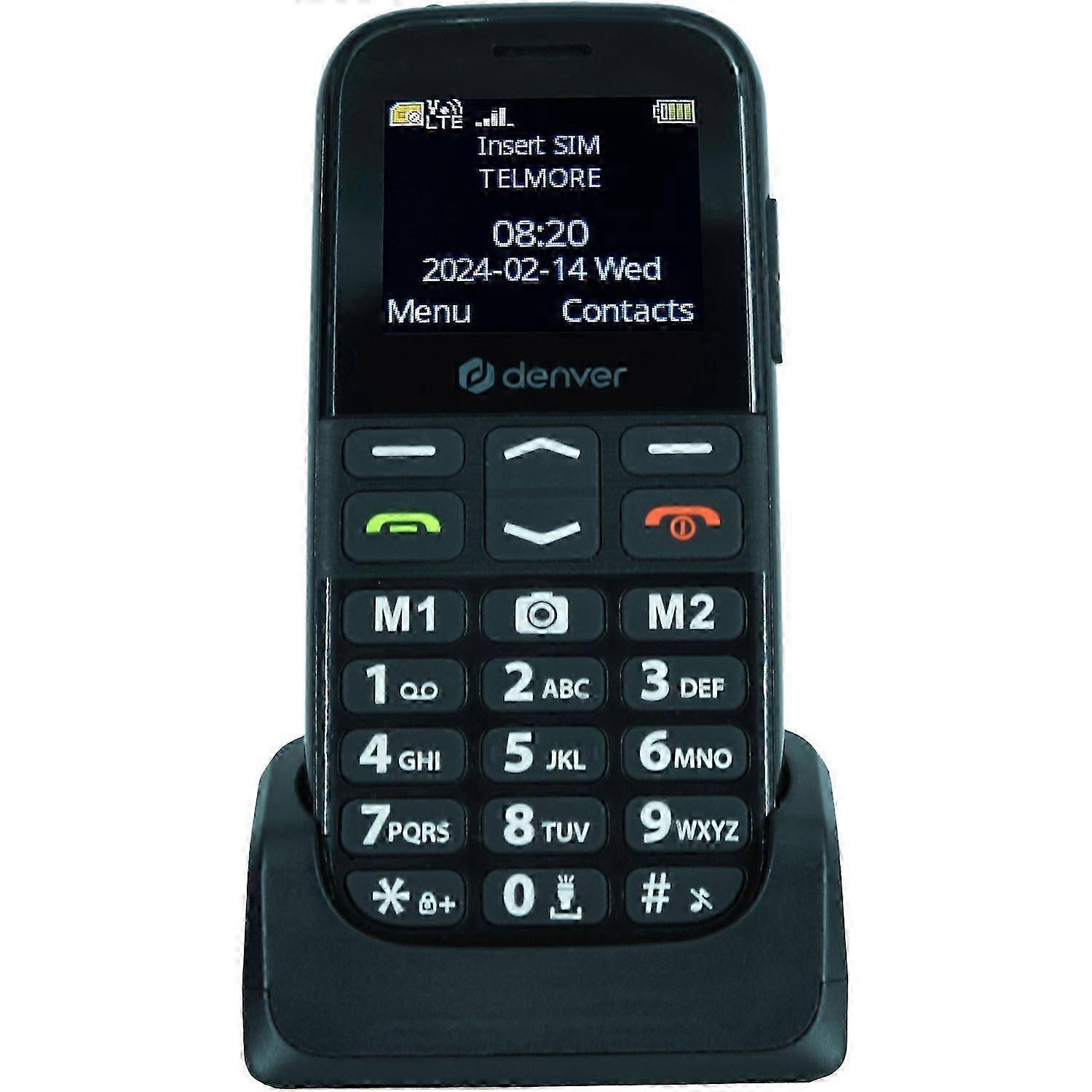 2025 New 4G Big Button elderly phone with SOS/alarm button and large ...