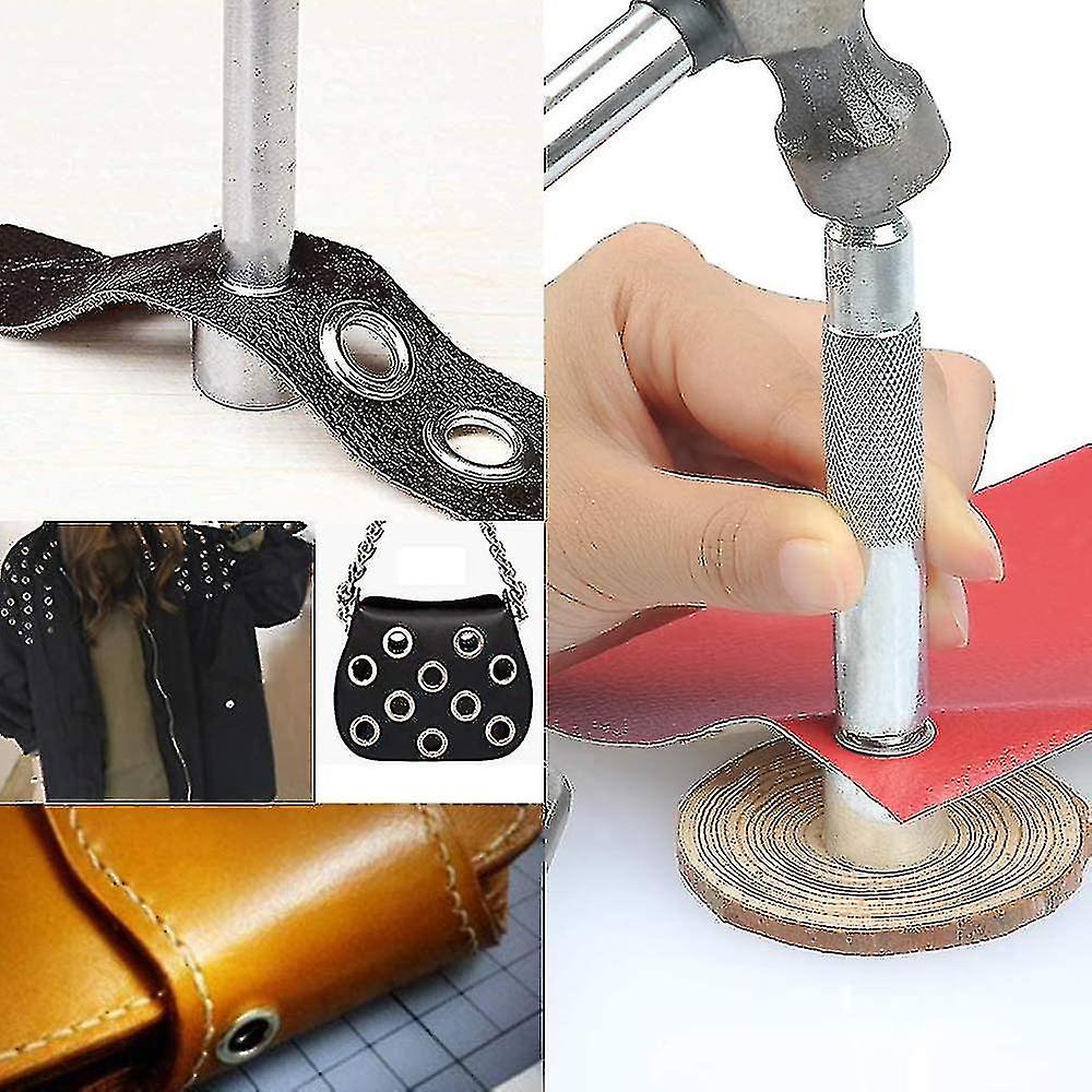 Grommet Tool Kit 10mm Metal Eyelet Sets 100 Set Grommet Kit Eyelets Kit ...