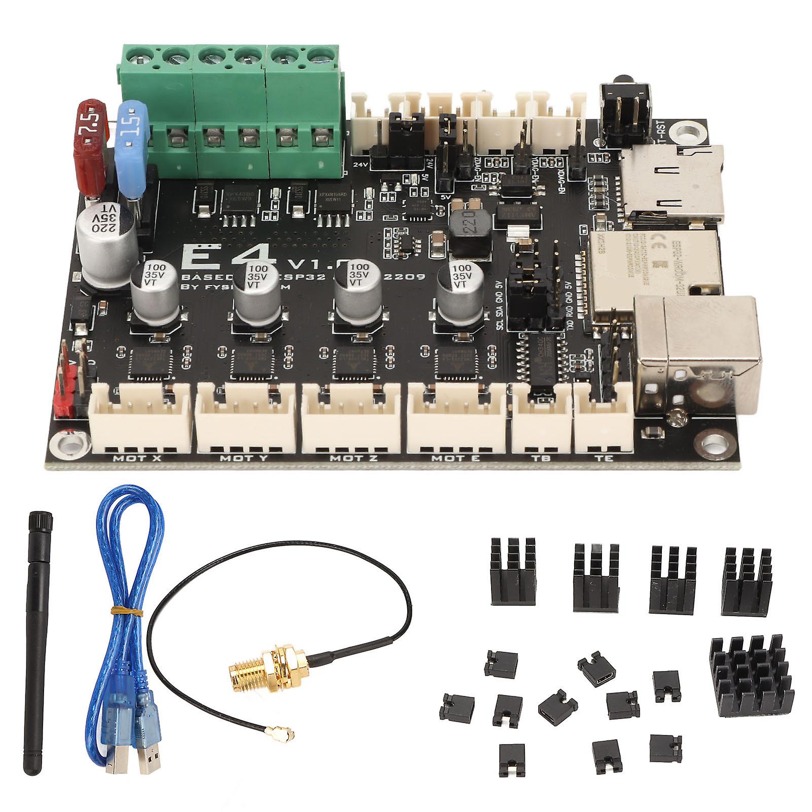 3d Printer Motherboard 240mhz 12v To 24v Support Wifi Bluetooth E4 V1.0 ...