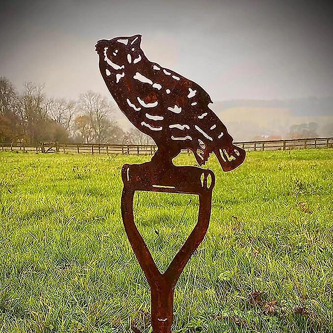 Metal animal with rust patina iron animal with rust patina - Artistic ...