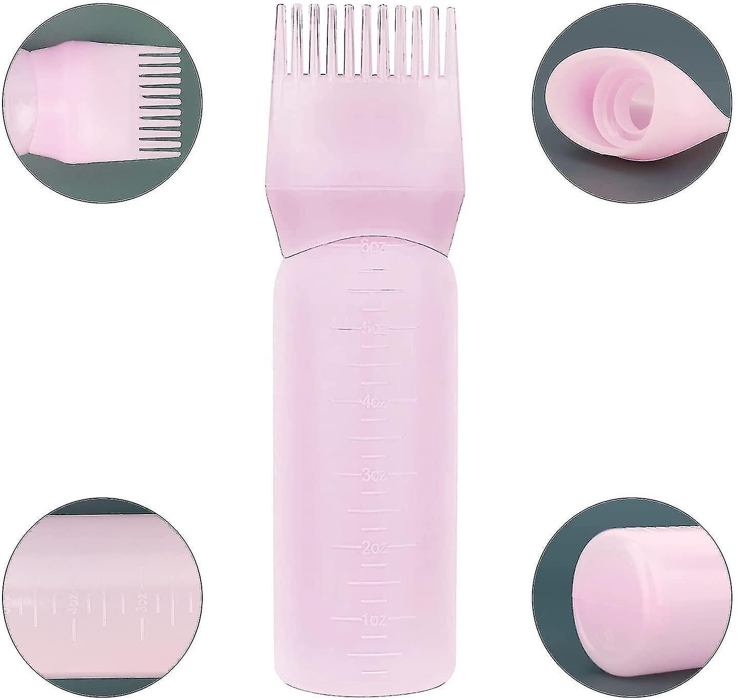 Root Comb Applicator Bottle, 6 Ounce Applicator Bottle For Hair Dye ...