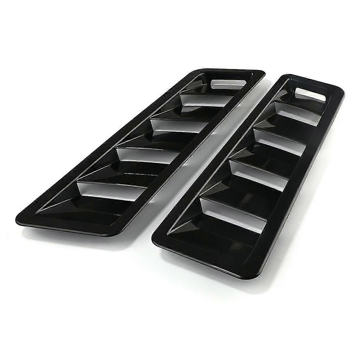 Car Hood Air Intake Scoop, Vent Louver Cooling Panel, Hood Air Intake ...