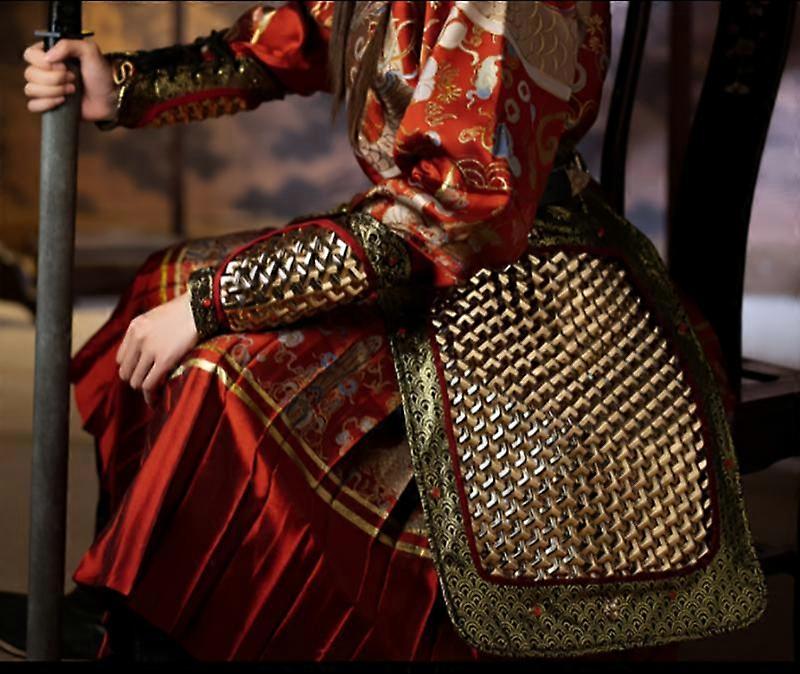 Ancient Hanfu Armor Skirt Piece Men Women Chinese Ming Dynasty Cosplay ...
