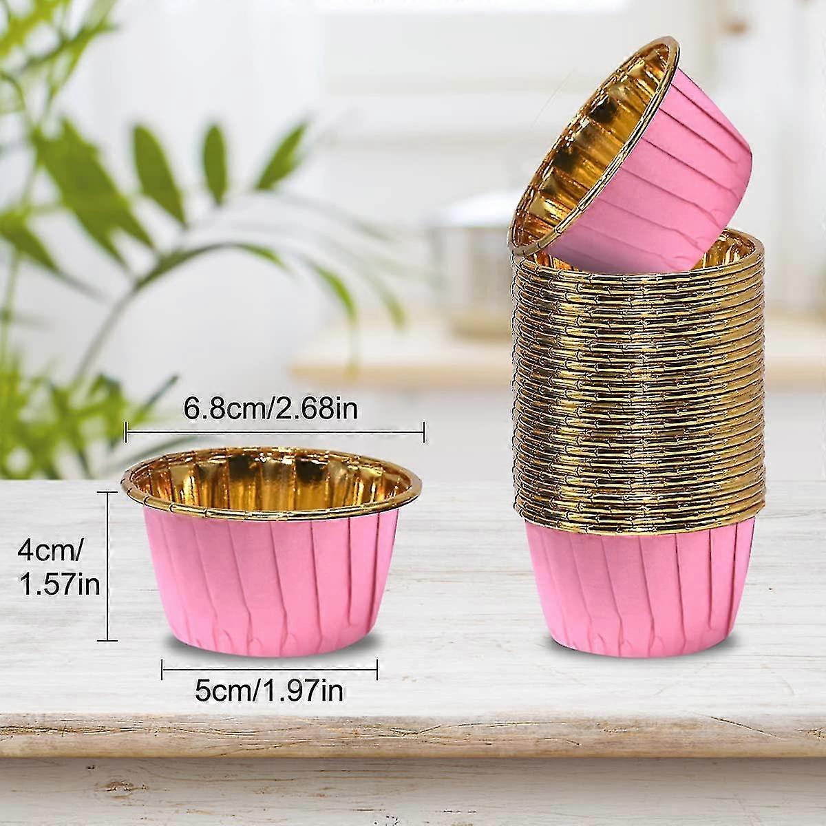 Cupcake Cases, Cake Muffin Liners Cases, Disposable Mini Cupcake Paper ...