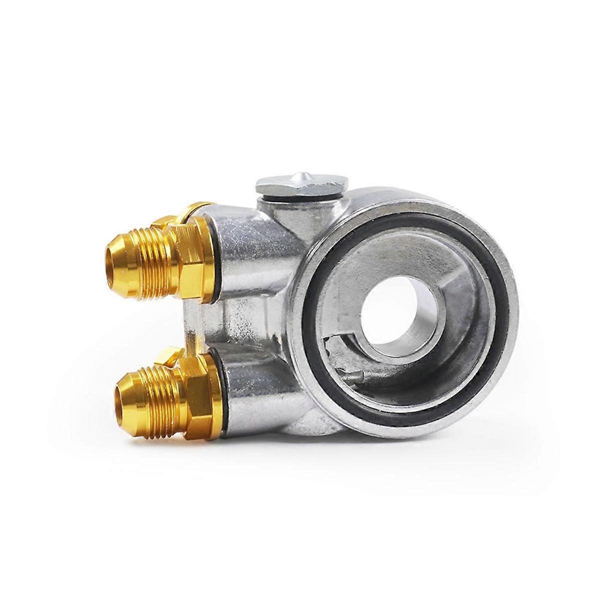 For Oil Filter Cooler Sandwich Threaded Plate Adapter Oil Adapter with ...