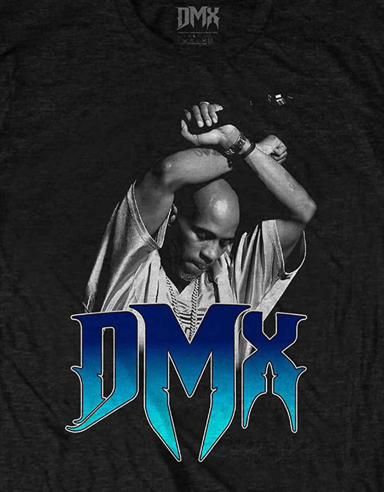 DMX T Shirt Arms Crossed Logo new Official Mens Black | Fruugo US