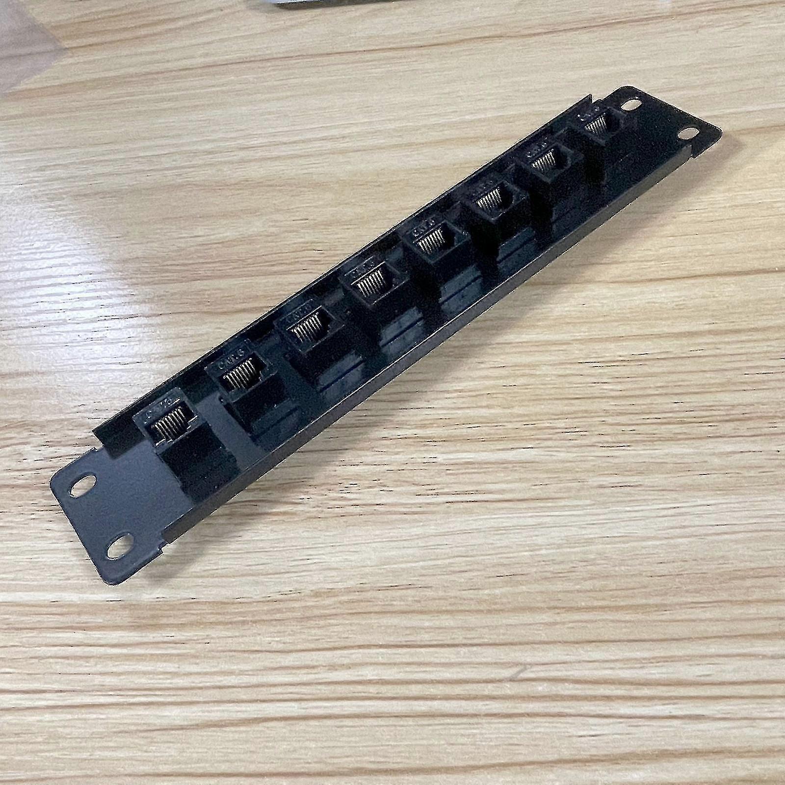8-port Cat6 Shielded Patch Panel 10g Ready Metal Housing Color-coded ...