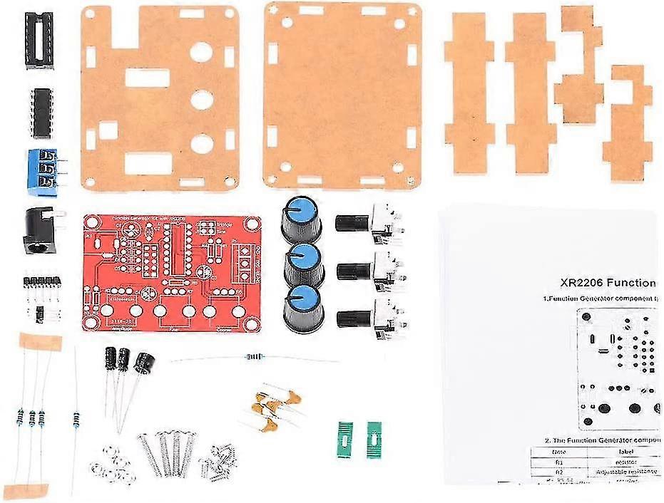 Signal Generator Diy Kit Xr2206 High Precision Function Signal ...