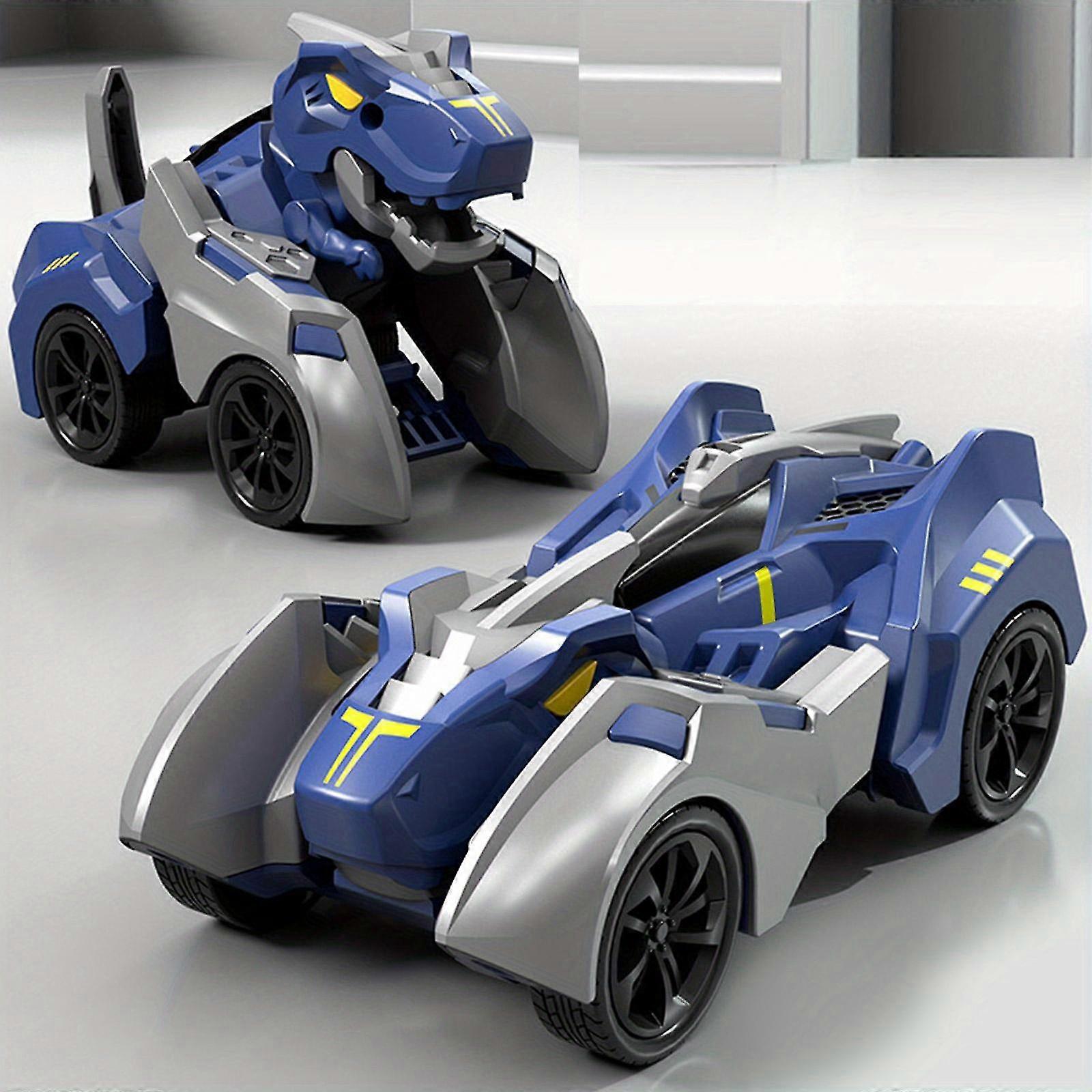 Collision Dinosaur Transformation Toy Car Crash Transformation Inertia ...