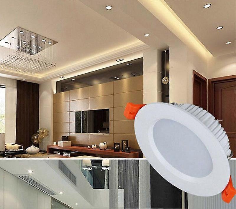 DC 12V LED-downlight 3W 5W 7W 9W 12W inbyggd LED-taklampa spotlight ...