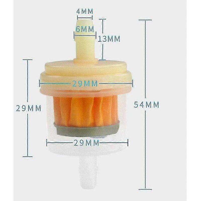 Fuel Filters With Magnet, 12 Pcs Universal Gasoline Inline Fuel Filters ...